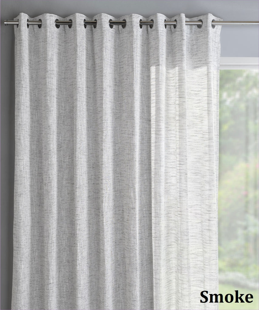 Boutique Eyelet Curtain (Unlined Sheer) – Table Bay Curtains